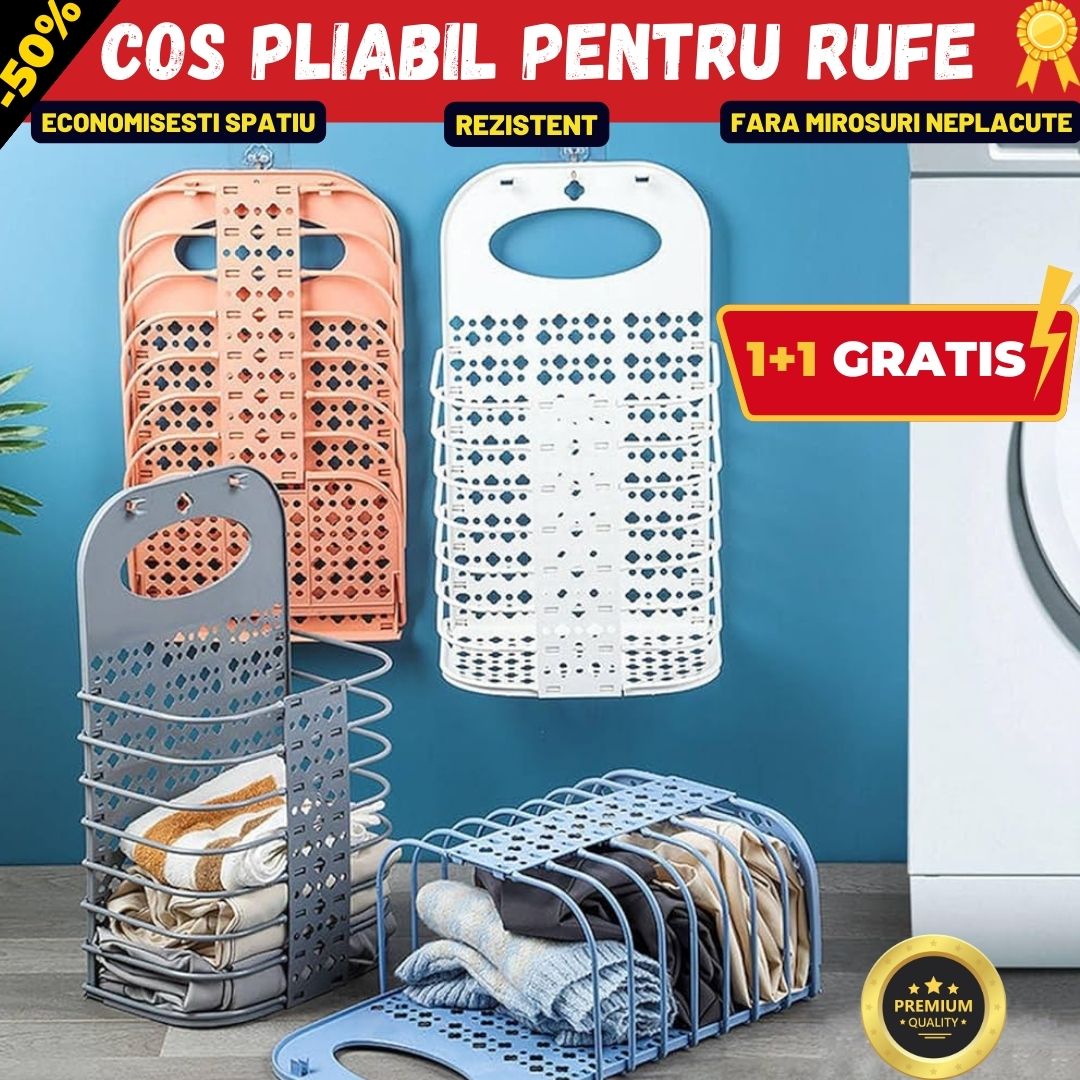 1+1 GRATIS COS PLIABIL PENTRU RUFE 46 X 25 CM – Preturi Reduse